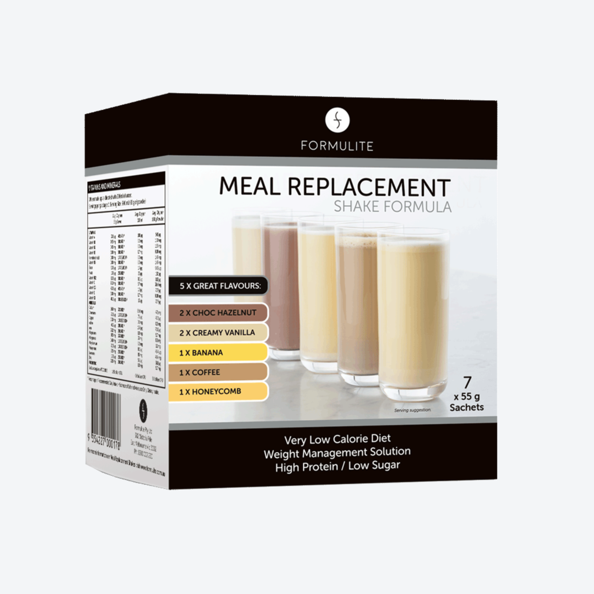 Coffee Shake Sachet Box (7 Sachets) – Diabetes Nutrition