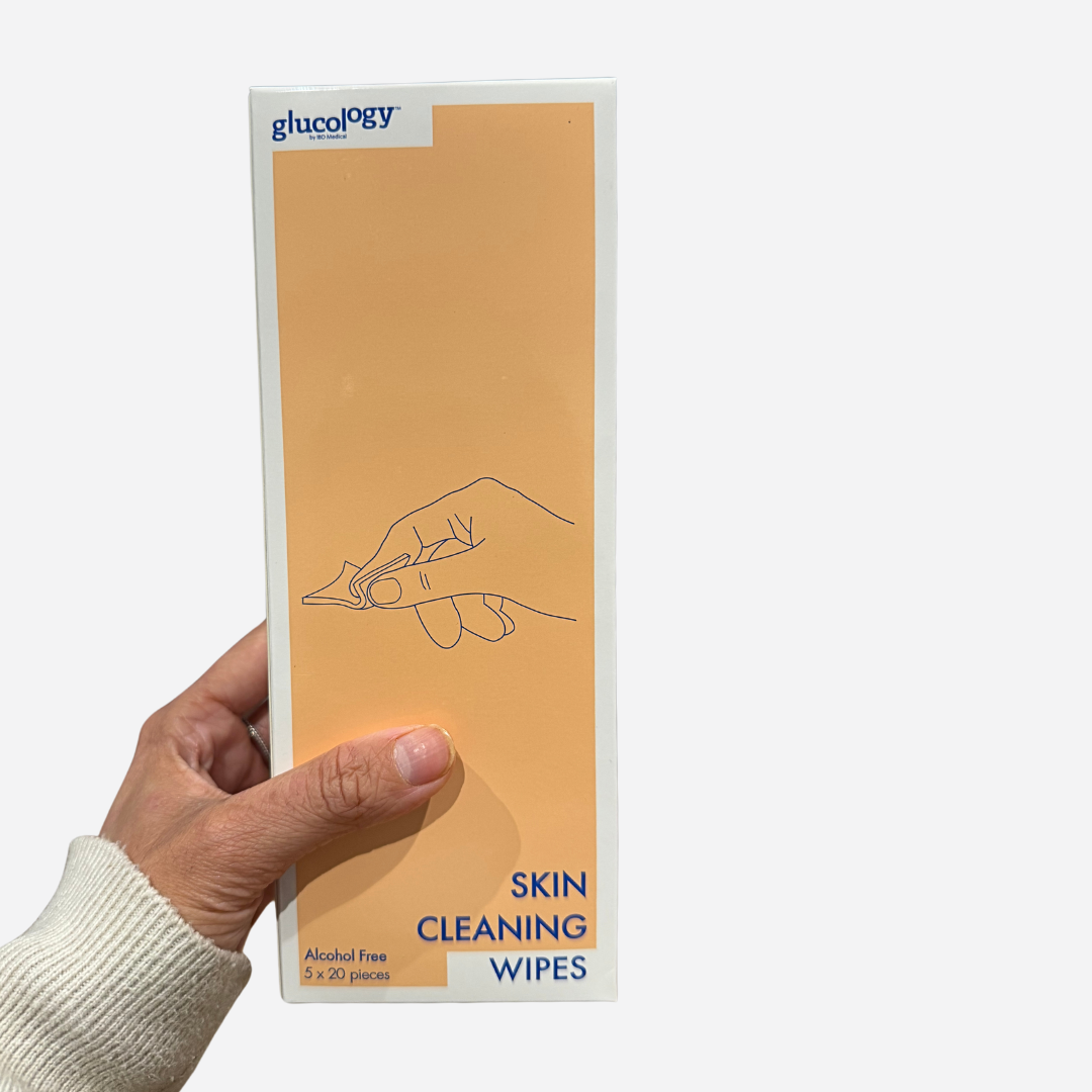 Alcohol-Free Skin Cleaning Wipes | 100 Pack | Diabetes Travel Products ...