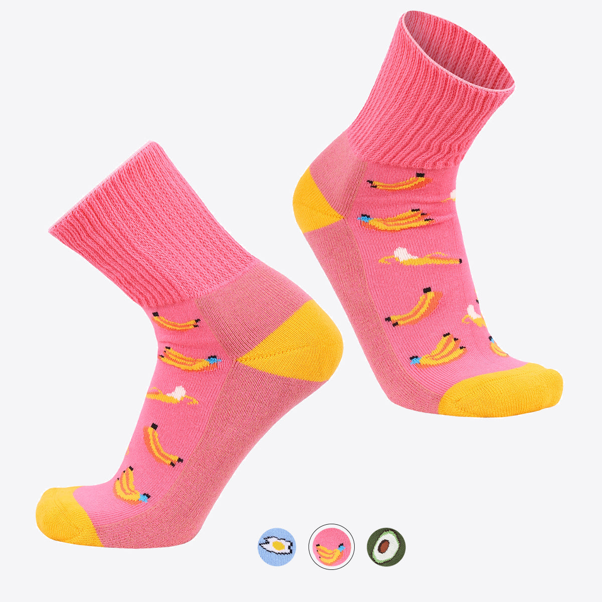Glucology Diacare Copper-Based Socks – Avocado 2-Pack