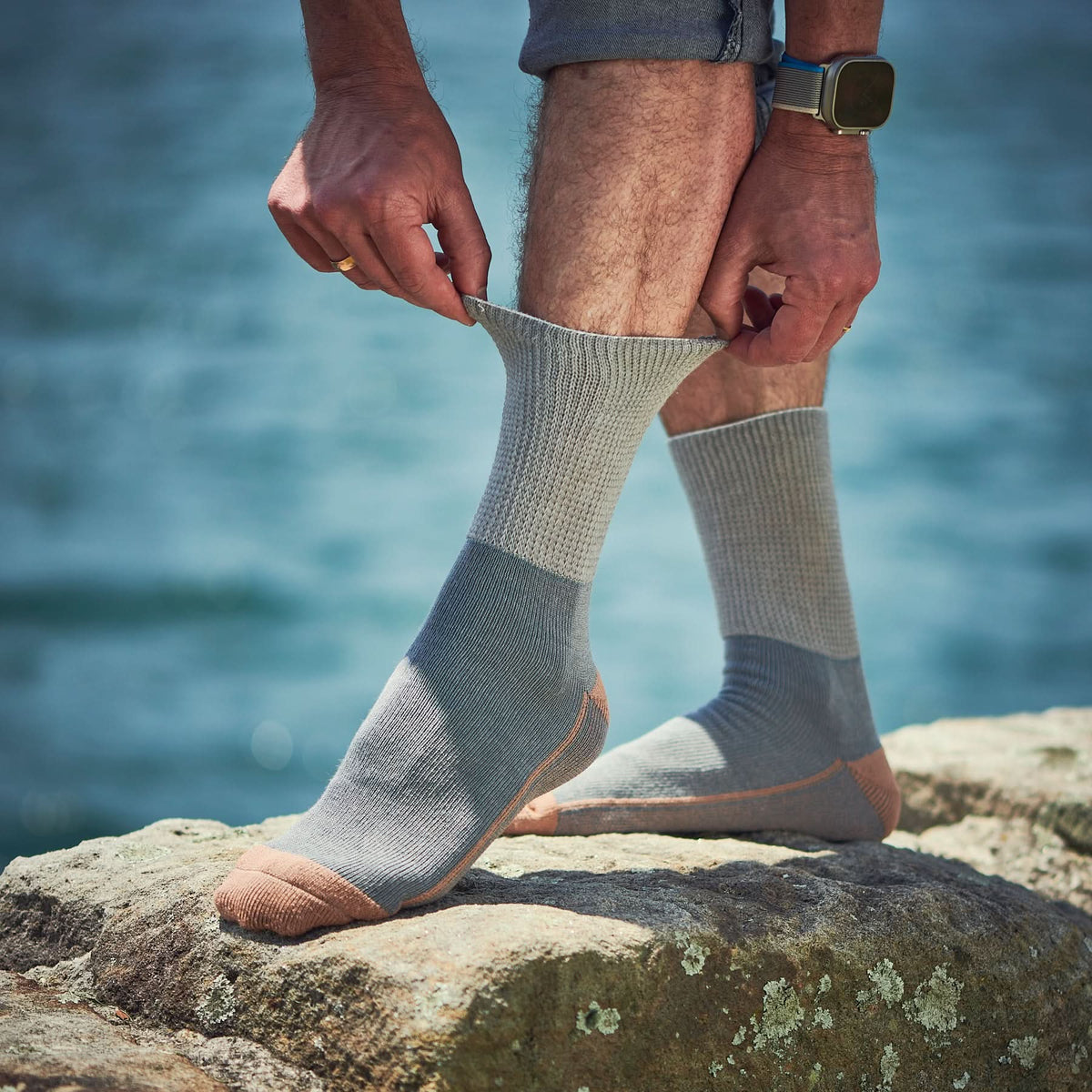 Diabetes-Friendly Glucology Diacare Copper-Infused Comfort Socks