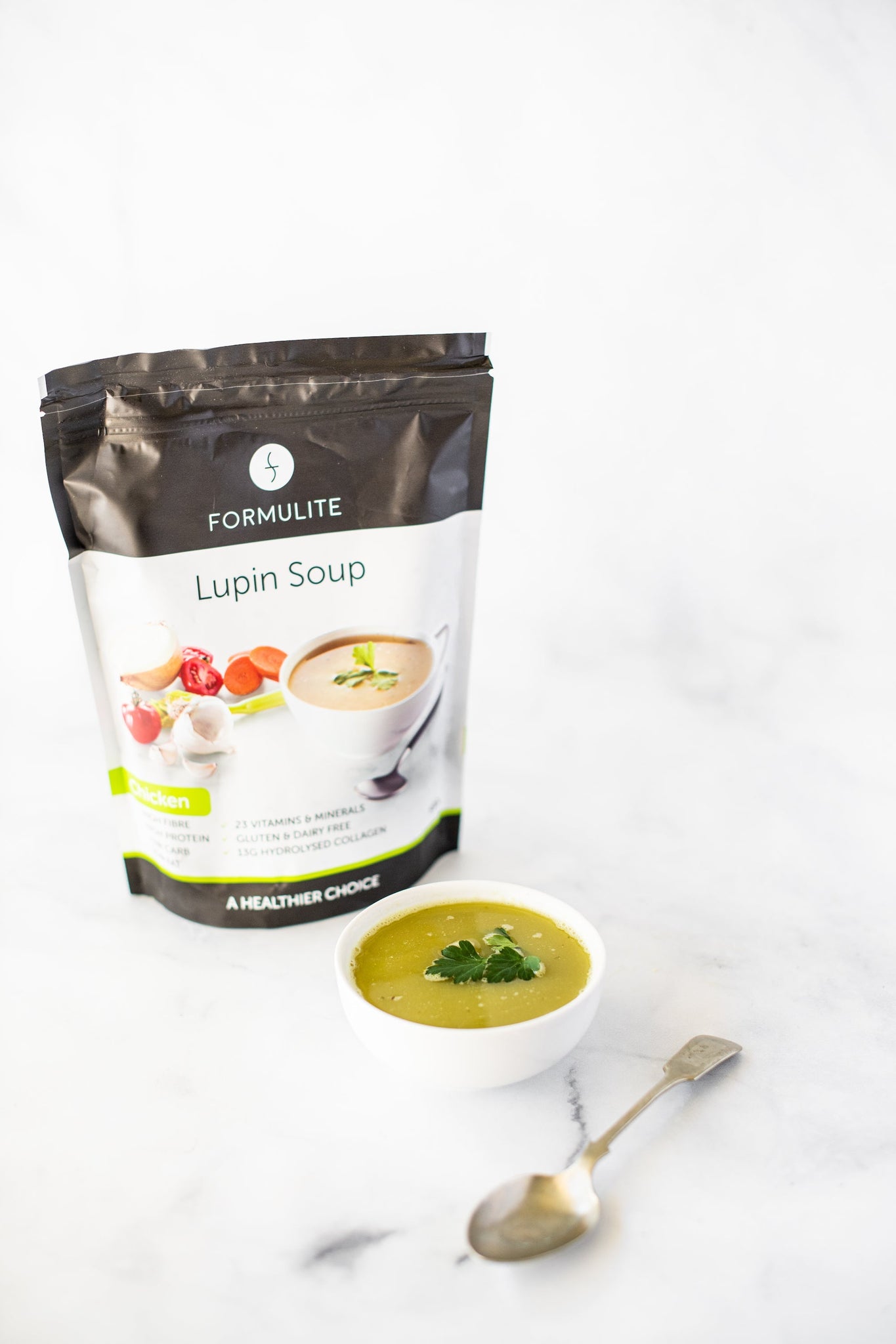 Lupin Soup Box – Vegetable Flavour 7 Sachet Box