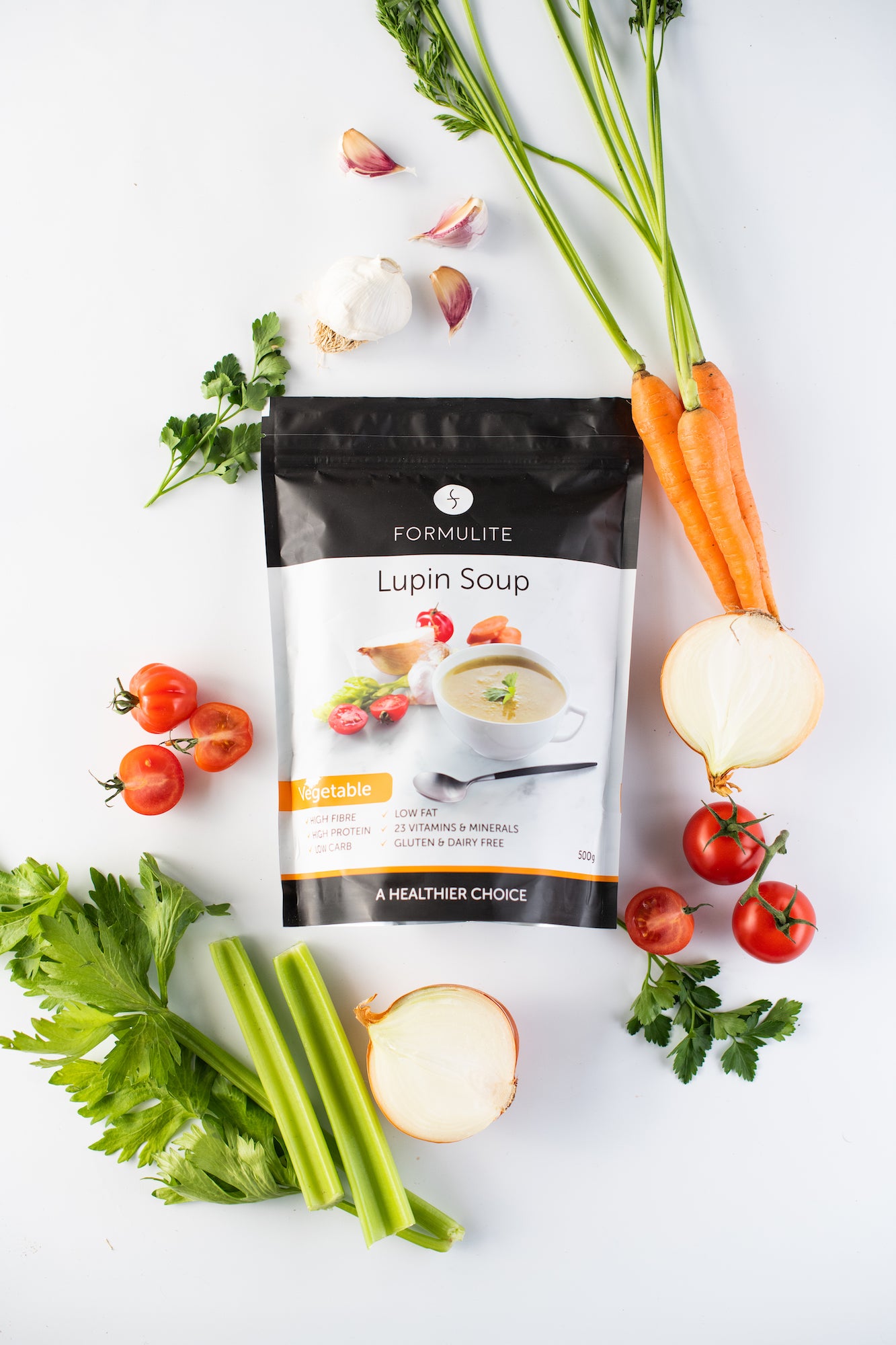 Lupin Soup Box – Chicken Flavour 500 Pack